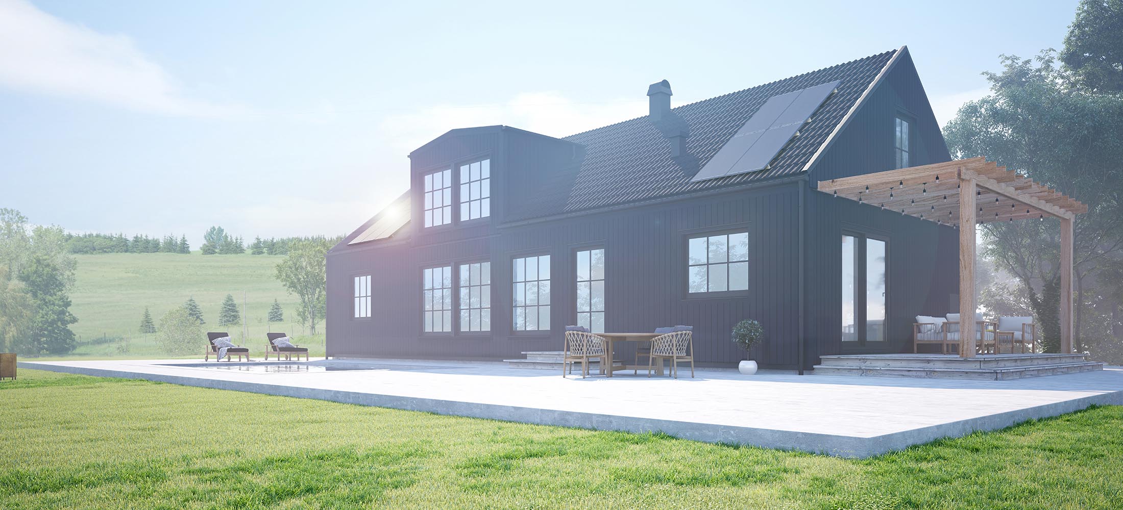 Villa Svala - Digital visning - Hustillverkare Hjältevadshus