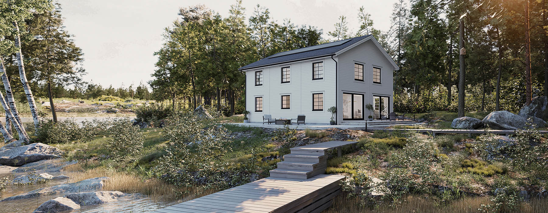 Villa Stil 194 - Hustillverkare Hjältevadshus