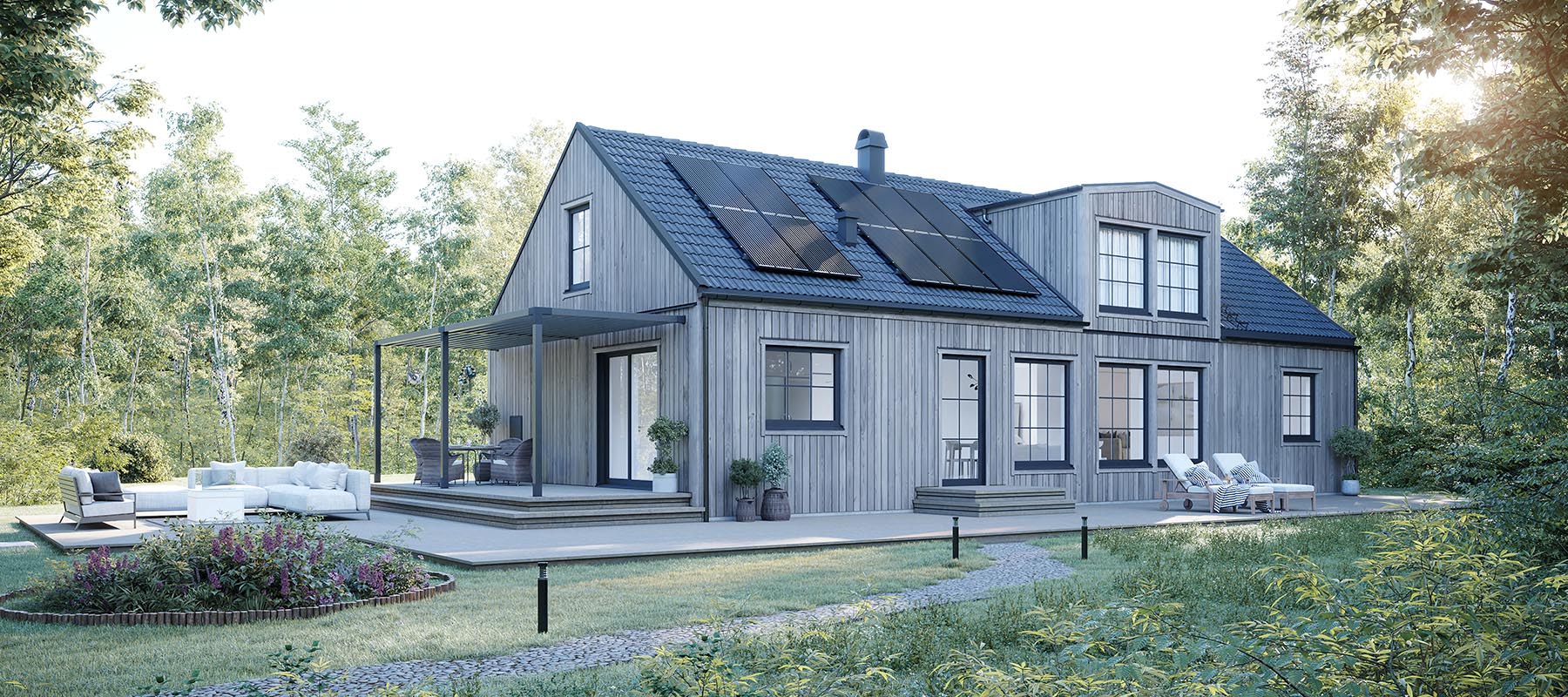 Ny husmodell - Villa Svala 128 - Hustillverkare Hjältevadshus